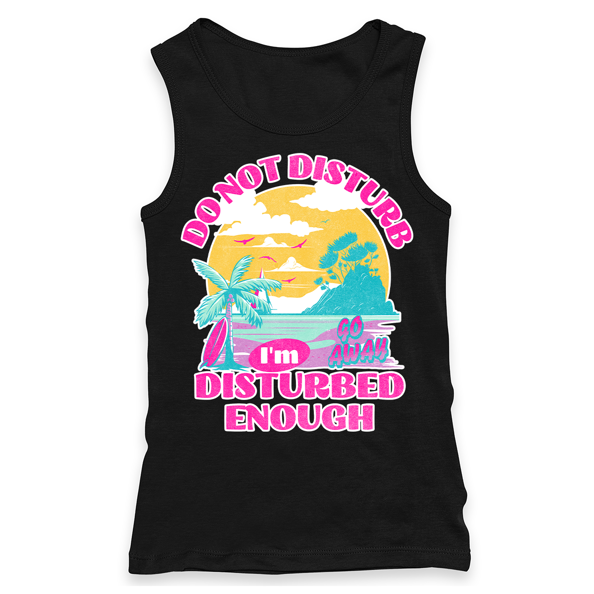 Do Not Disturb Racerback Tank – tcb co.