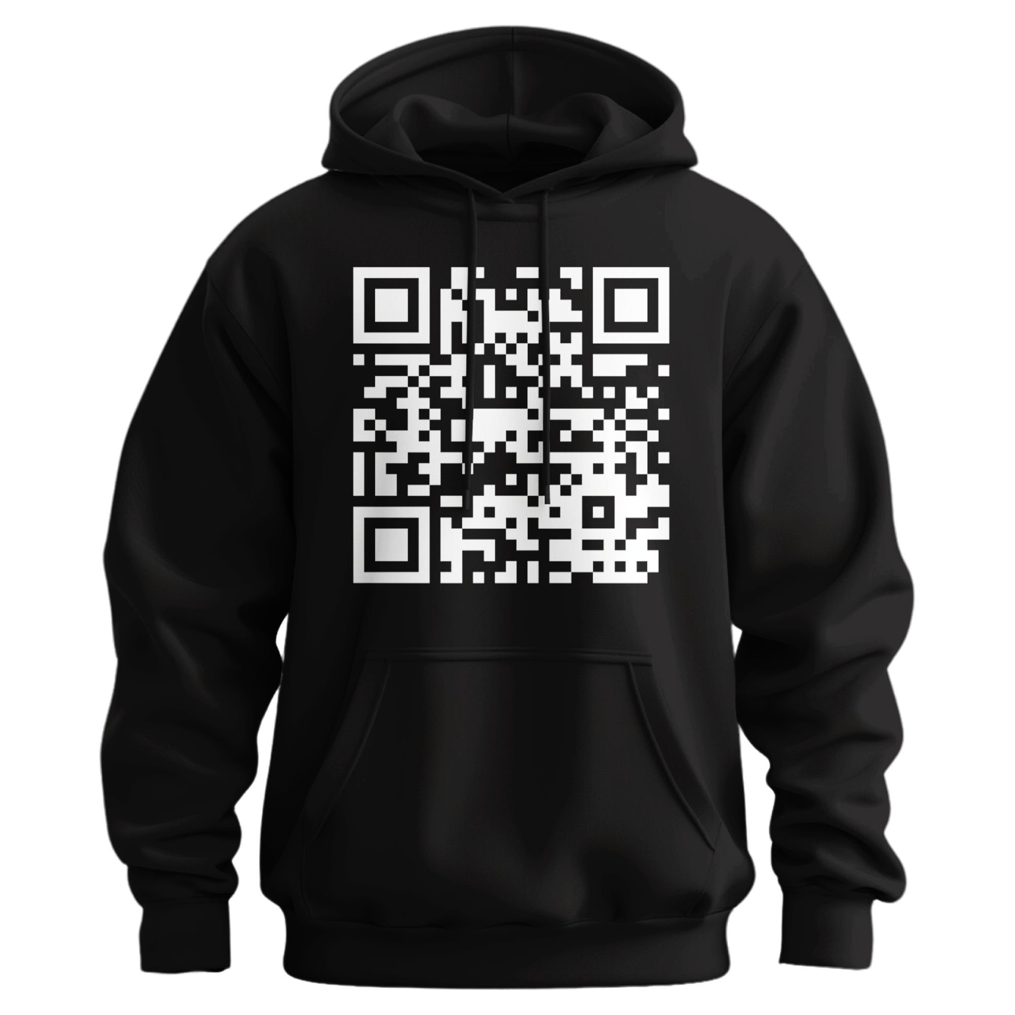 Fuck You Funny QR Code Hoodie – tcb co.