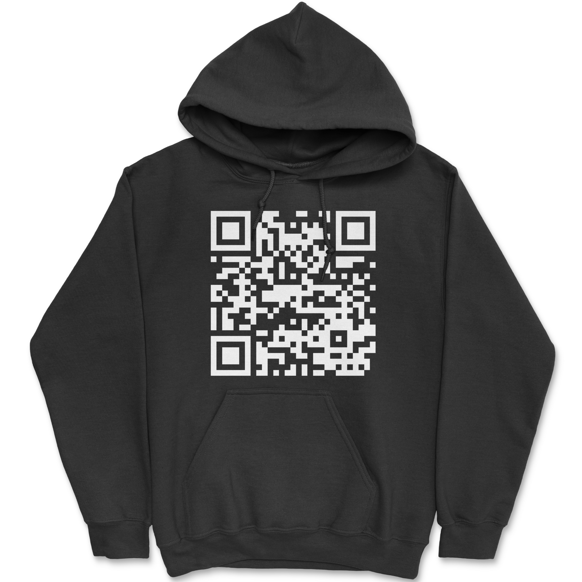 Fuck You Funny QR Code Hoodie – tcb co.