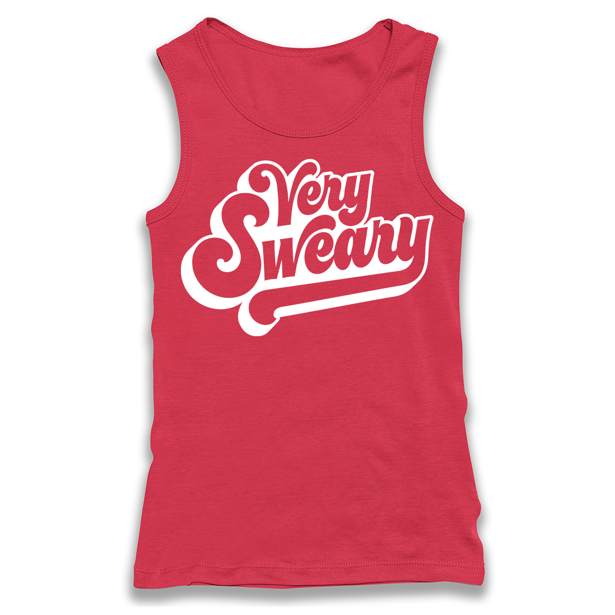 Very Sweary Racerback Tank – tcb co.